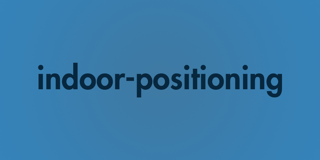 indoor-positioning · favr.dev | Portfolio